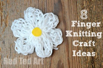 Finger Knitting How To - Fun Crafts Kids