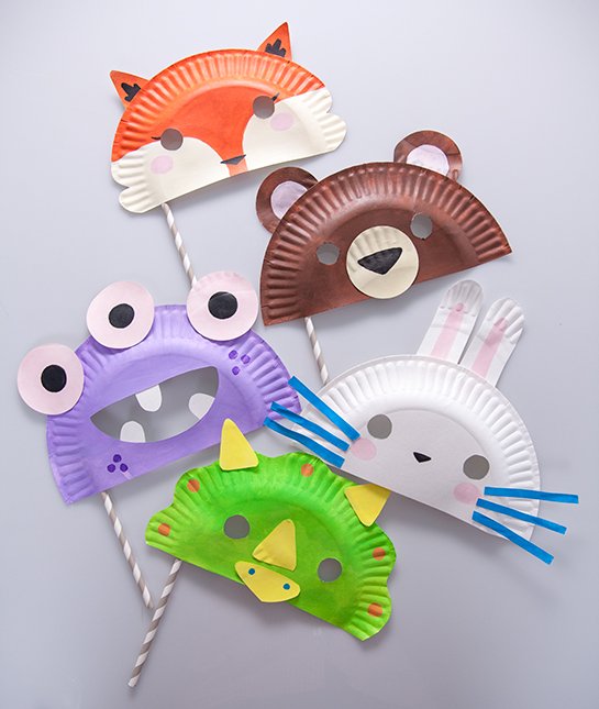 Paper Plate Masks Fun Crafts Kids Paper Plate Masks Fun Crafts Kids